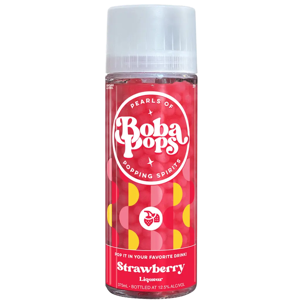 Boba Pops Strawberry Liqueur (375ml) – Greatbooze