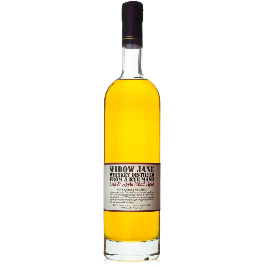 Widow Jane Oak & Apple Wood Aged Rye Mash Whiskey (750ml) – Greatbooze