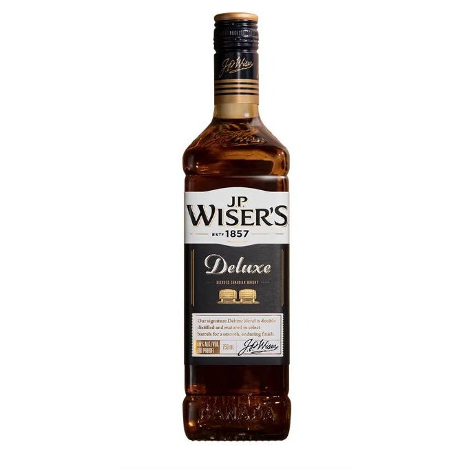 J.P. Wiser's Deluxe Blended Canadian Whisky (750ml) – Greatbooze