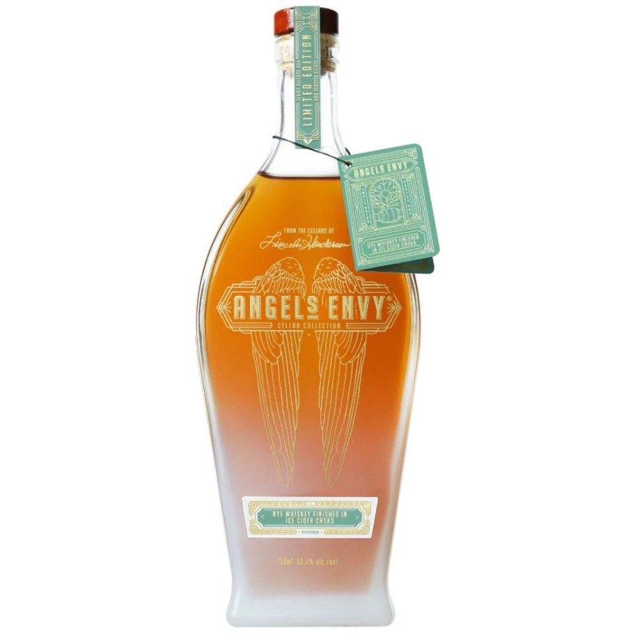 Angel's Envy Rye Whiskey Finished in Ice Cider Casks (750ml) – Greatbooze
