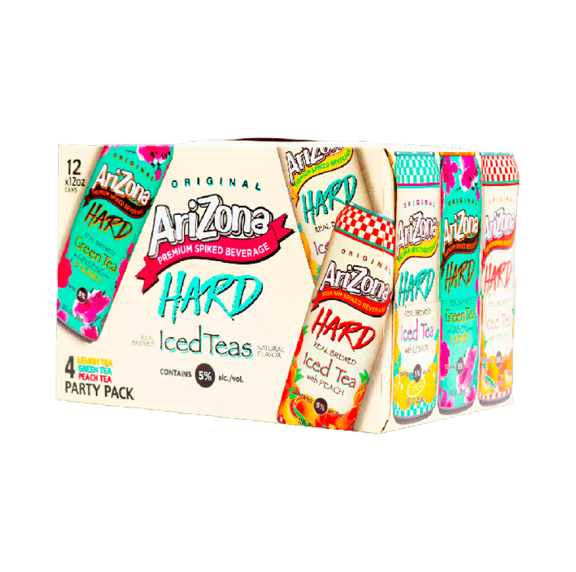 Arizona Hard Iced Tea Party/Variety Pack (12pk)(12oz) – Greatbooze