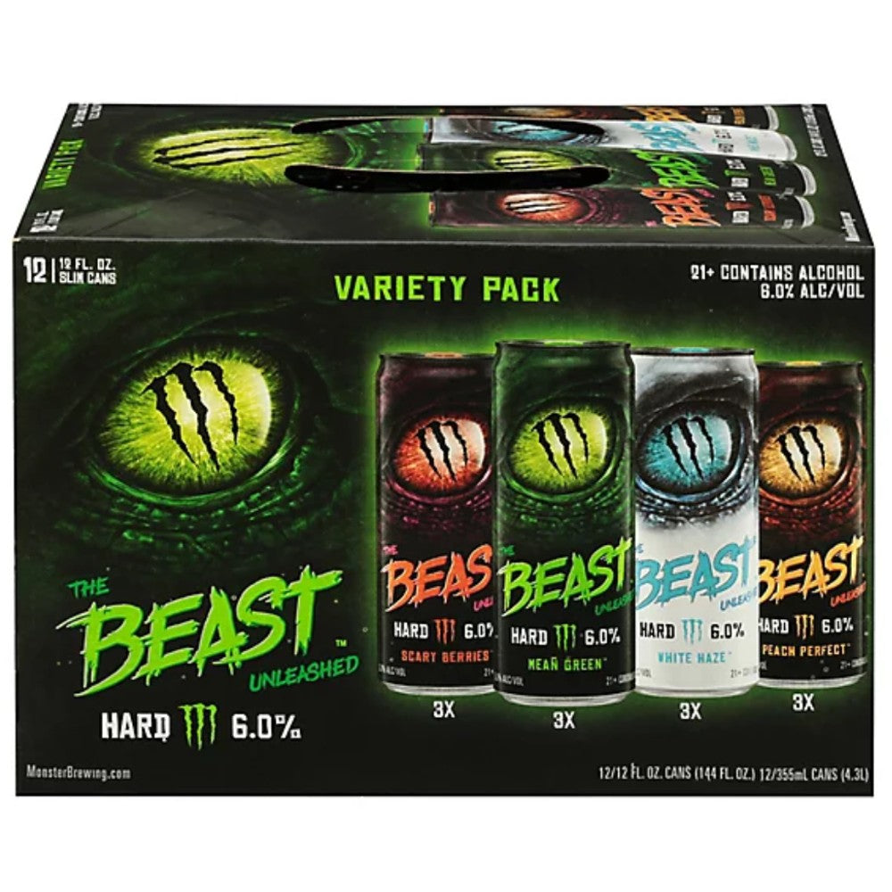 The Beast Unleashed Variety Pack Monster Beer 12pk (12.0 oz) – Greatbooze